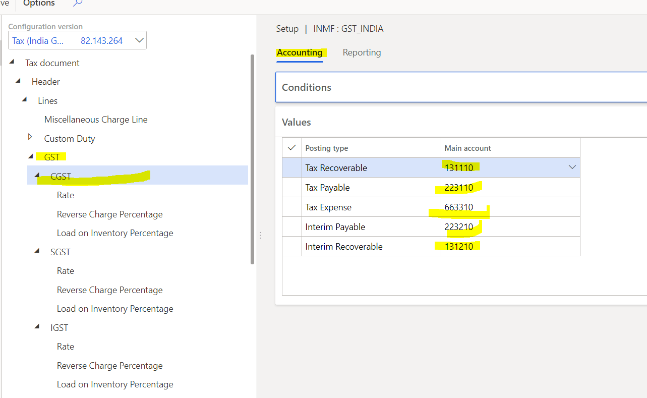 Goods and Service Tax (GST) Configuration (Tax Setup) in Microsoft ...