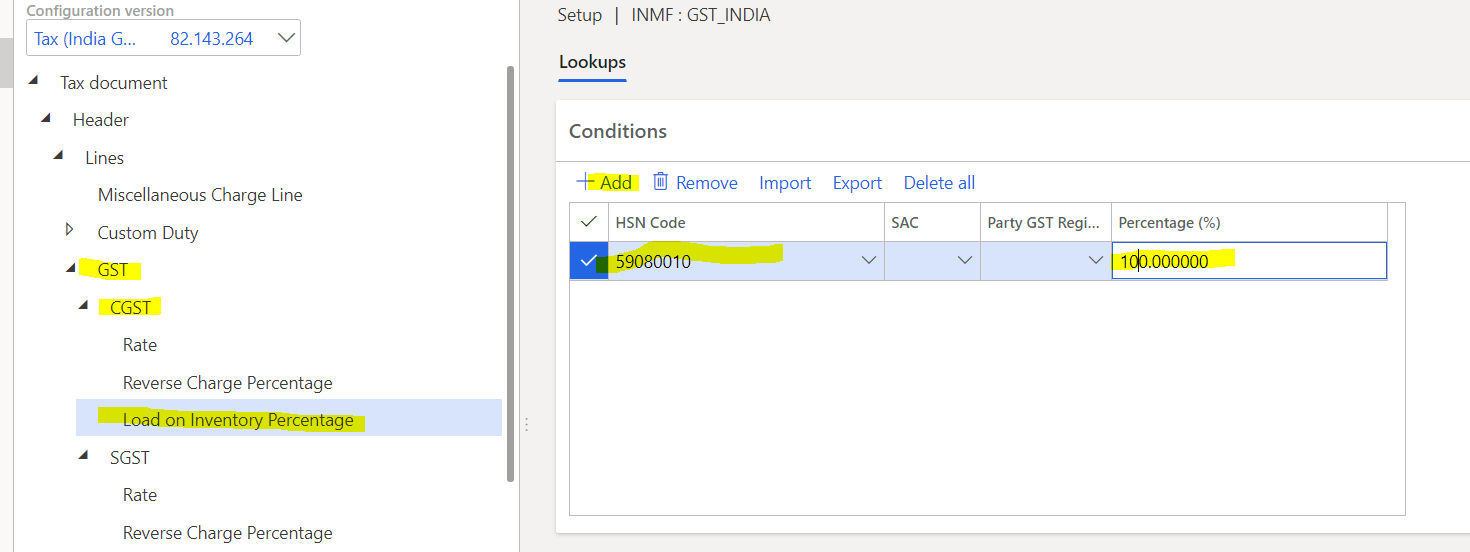 Goods and Service Tax (GST) Configuration (Tax Setup) in Microsoft ...