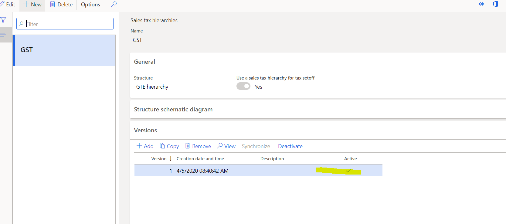 Goods and Service Tax (GST) Configuration (Tax Hierarchy and Set off ...