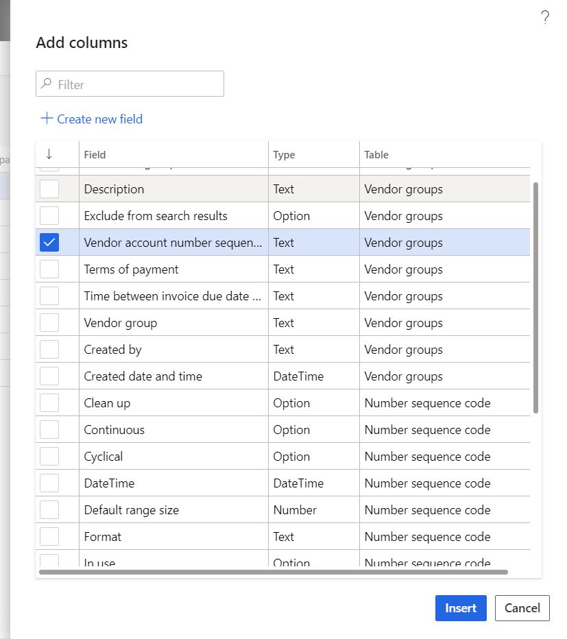 Vendor/Customer number sequence based on vendor/Customer Group in ...
