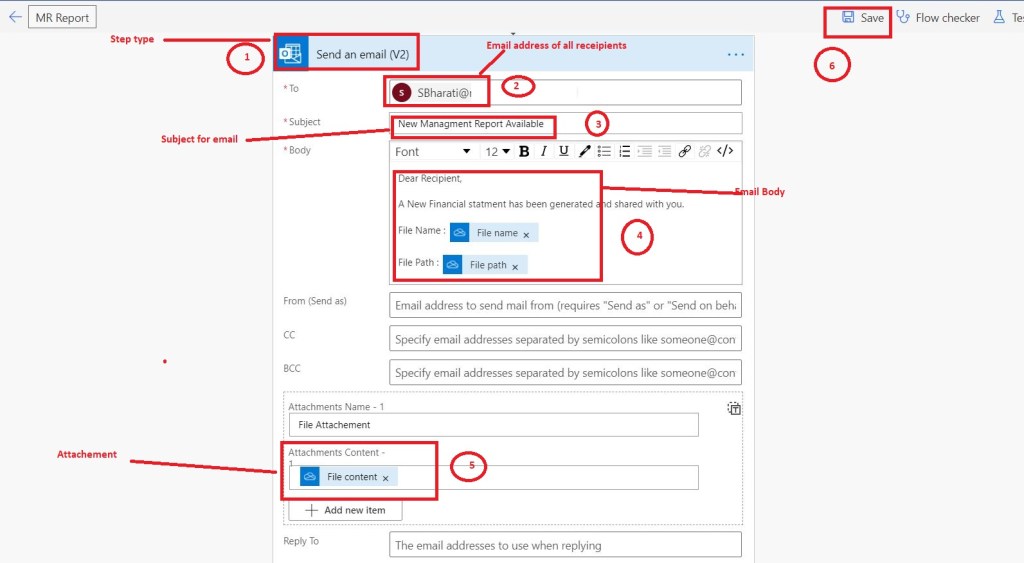 Financial Reports (Management Reporter) distribution(Email) using Power ...