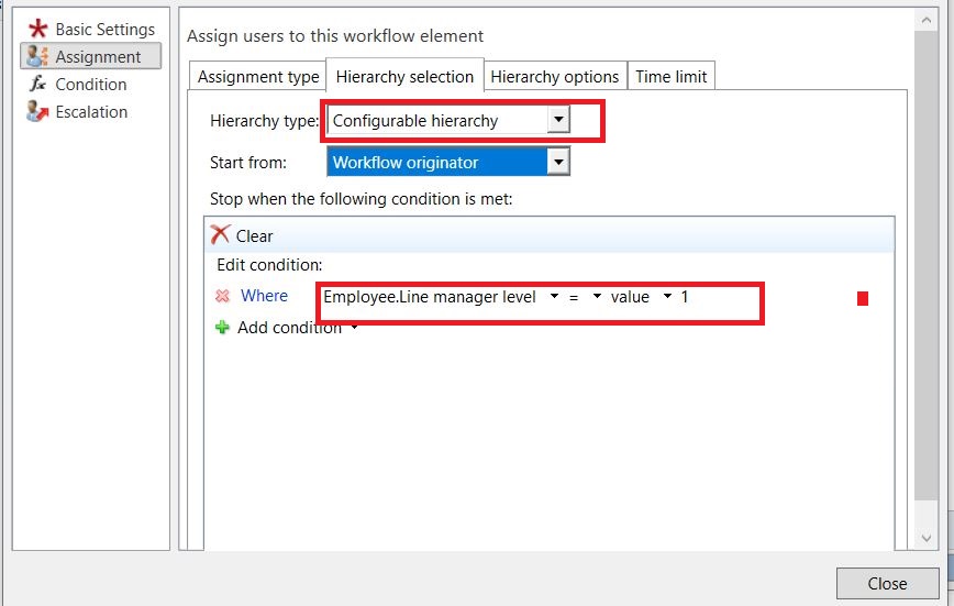 Workflow Assignment (Hierarchy based Approval) in Microsoft Dynamics 365 finance and operations ...