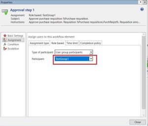 Workflow Assignment (Participant based Approval) in Microsoft Dynamics 365 finance and ...