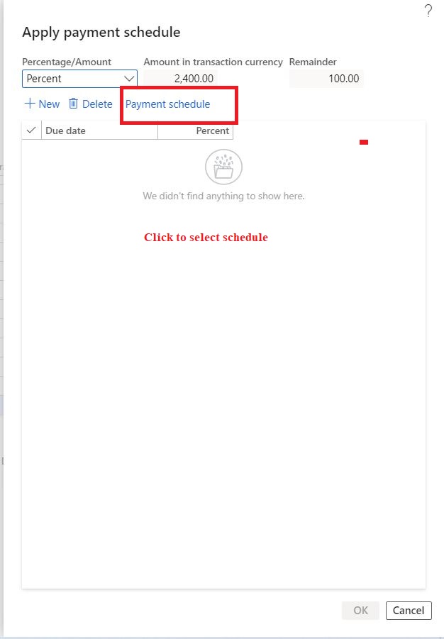 Vendor Payment Schedule in Microsoft Dynamics 365 Finance and ...