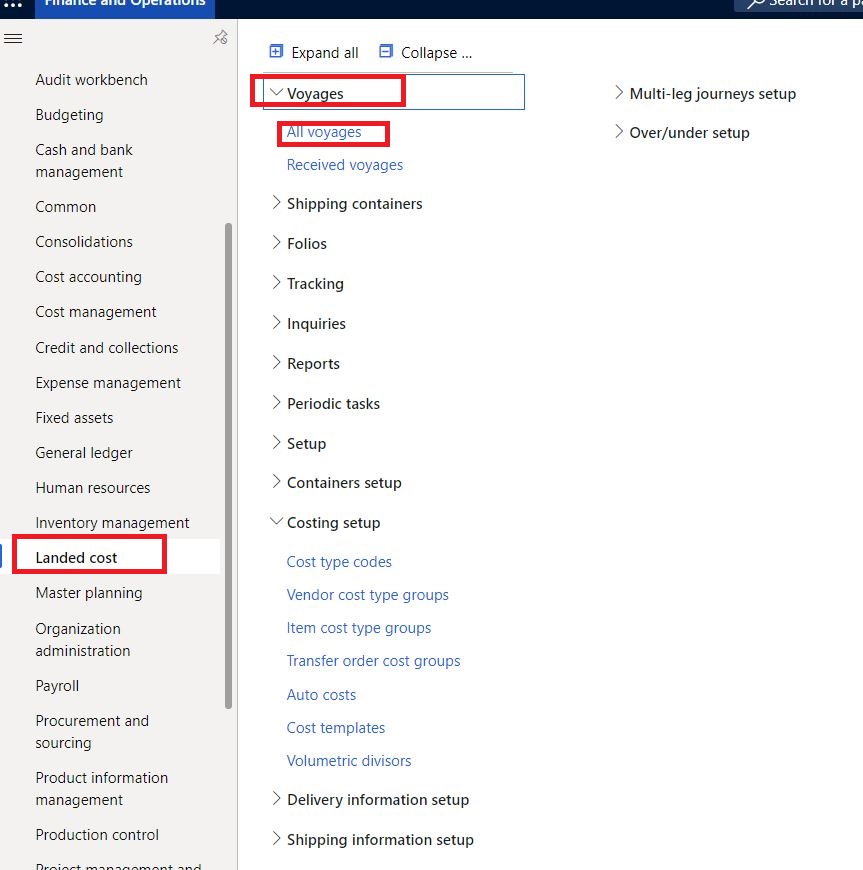 Landed Cost calculation (Estimated vs Actual) for Purchase order in ...