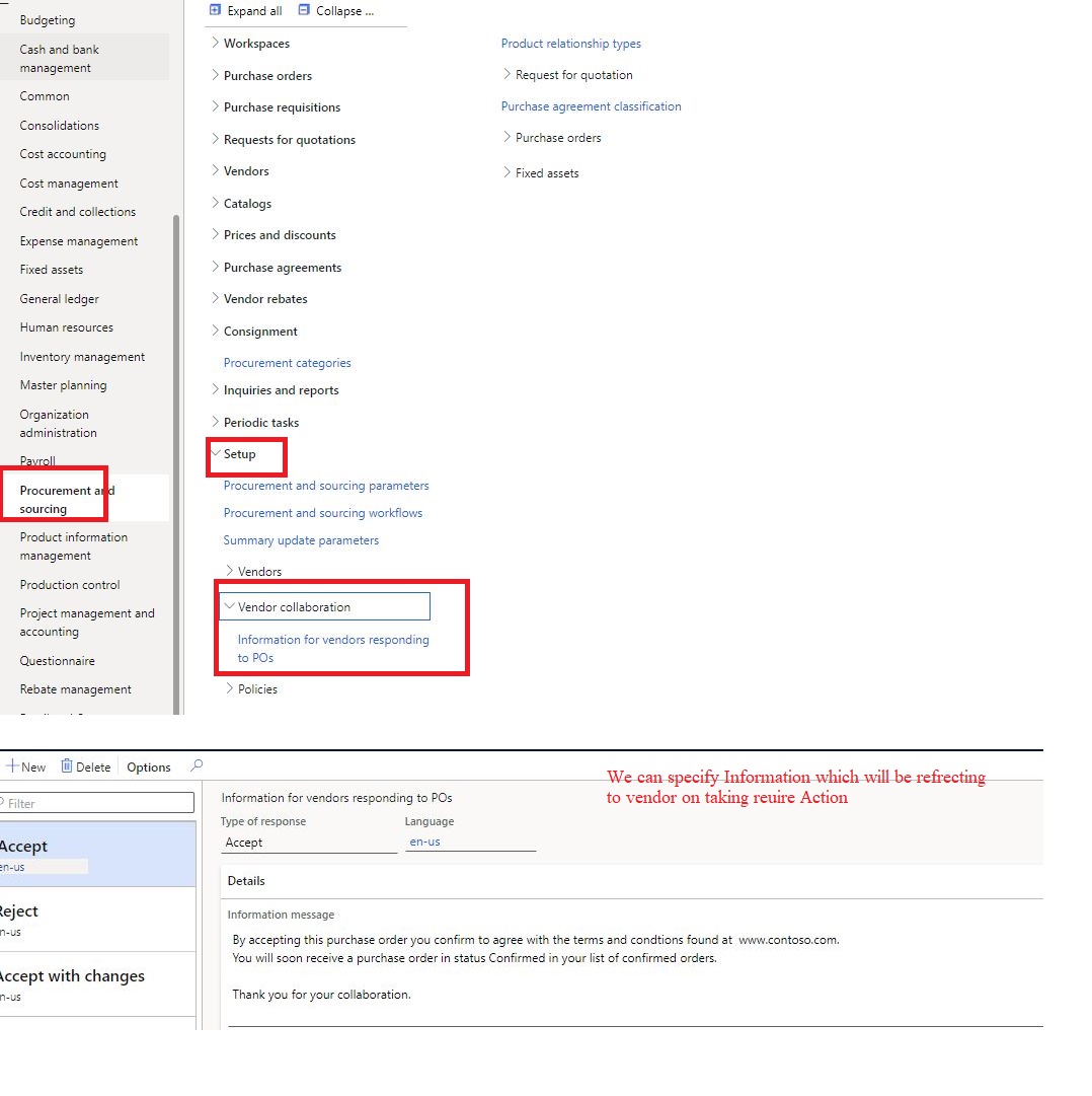 Purchase Order Process using Vendor Collaboration portal in Microsoft ...