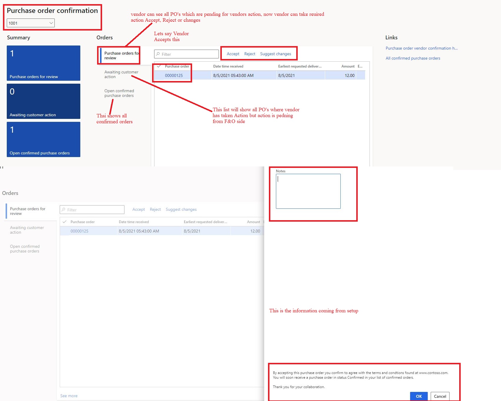 Purchase Order Process using Vendor Collaboration portal in Microsoft ...