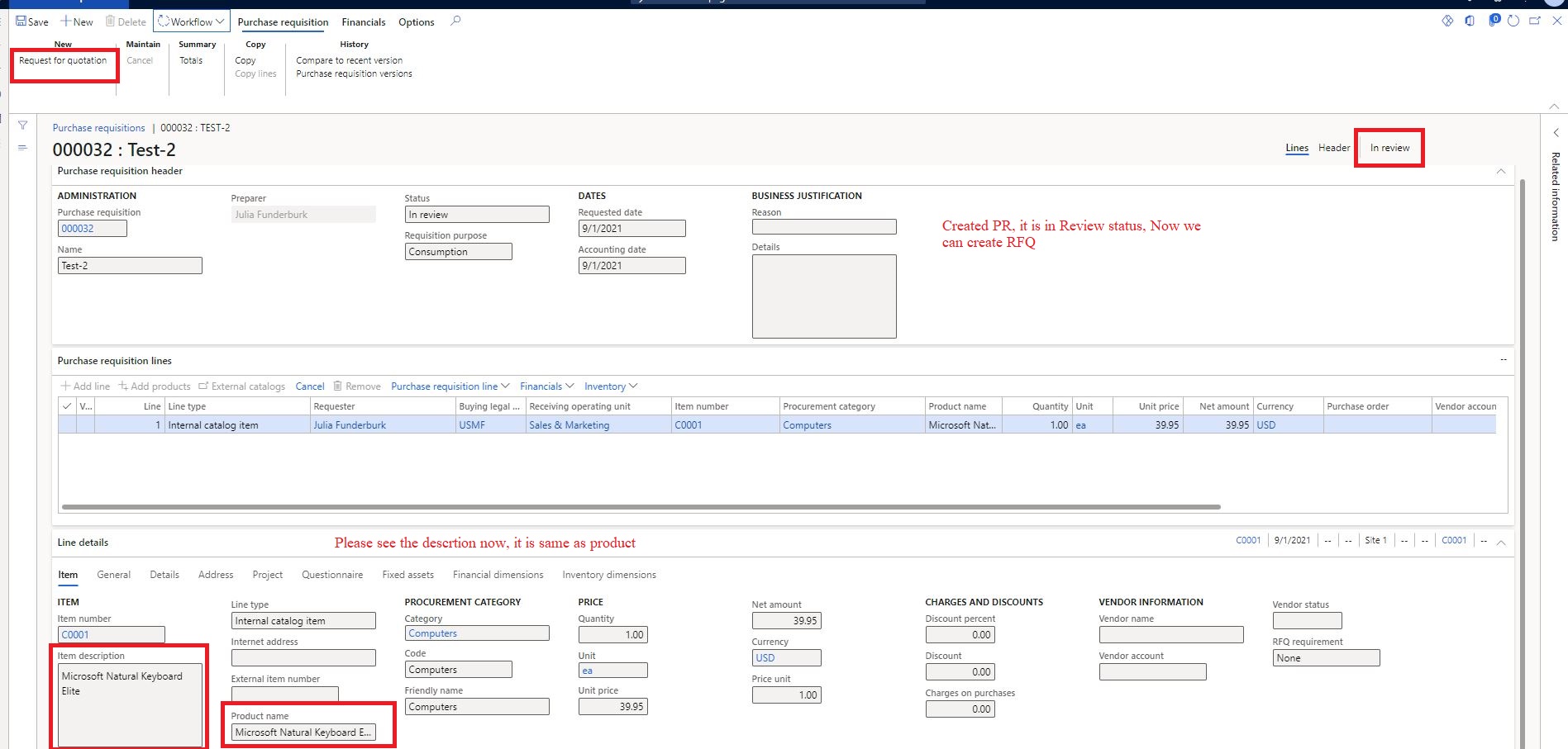 Purchasing Policies – Purchase order Split and Item description ...