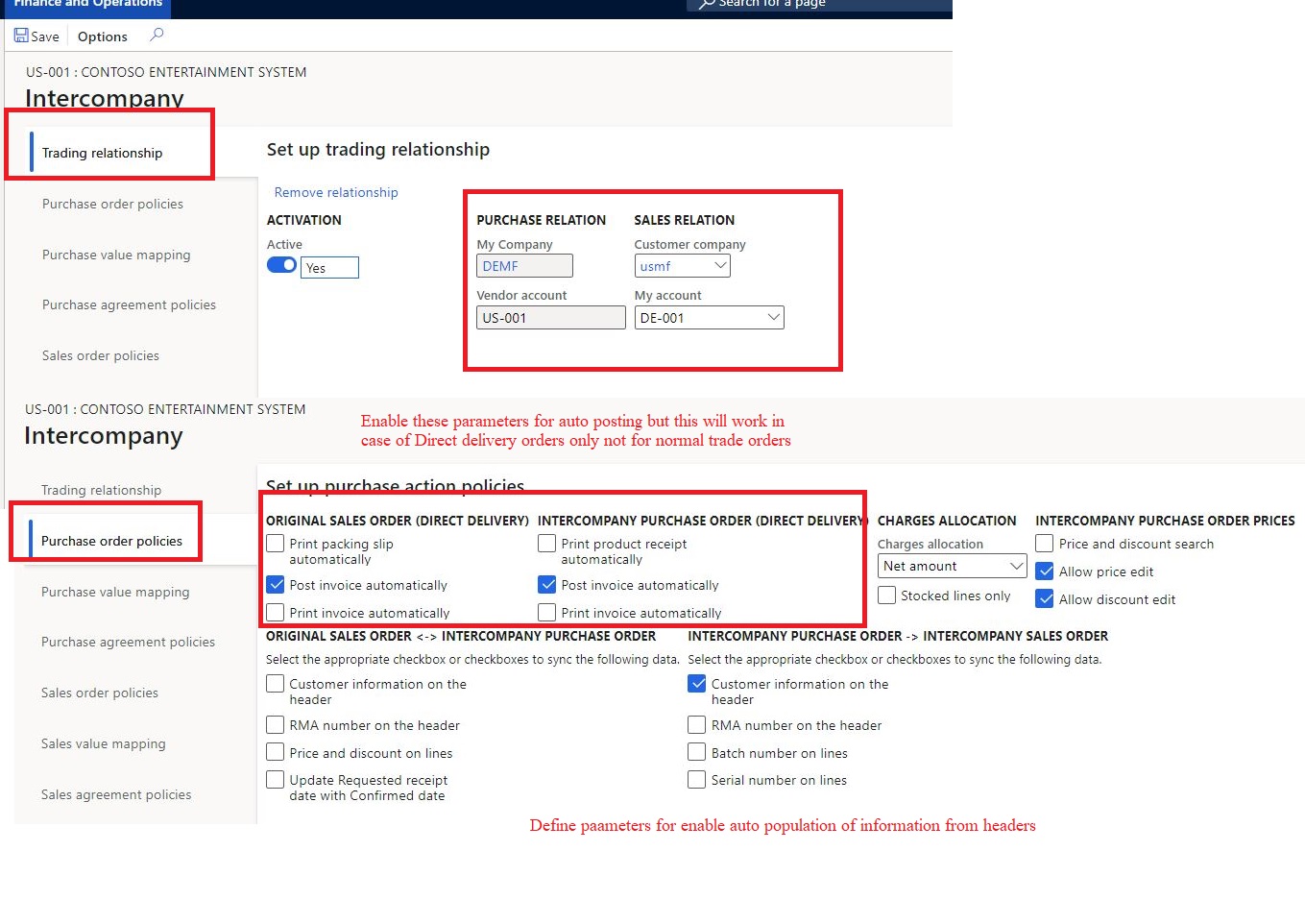 Intercompany Trade Setup in Microsoft Dynamics 365 Finance and ...