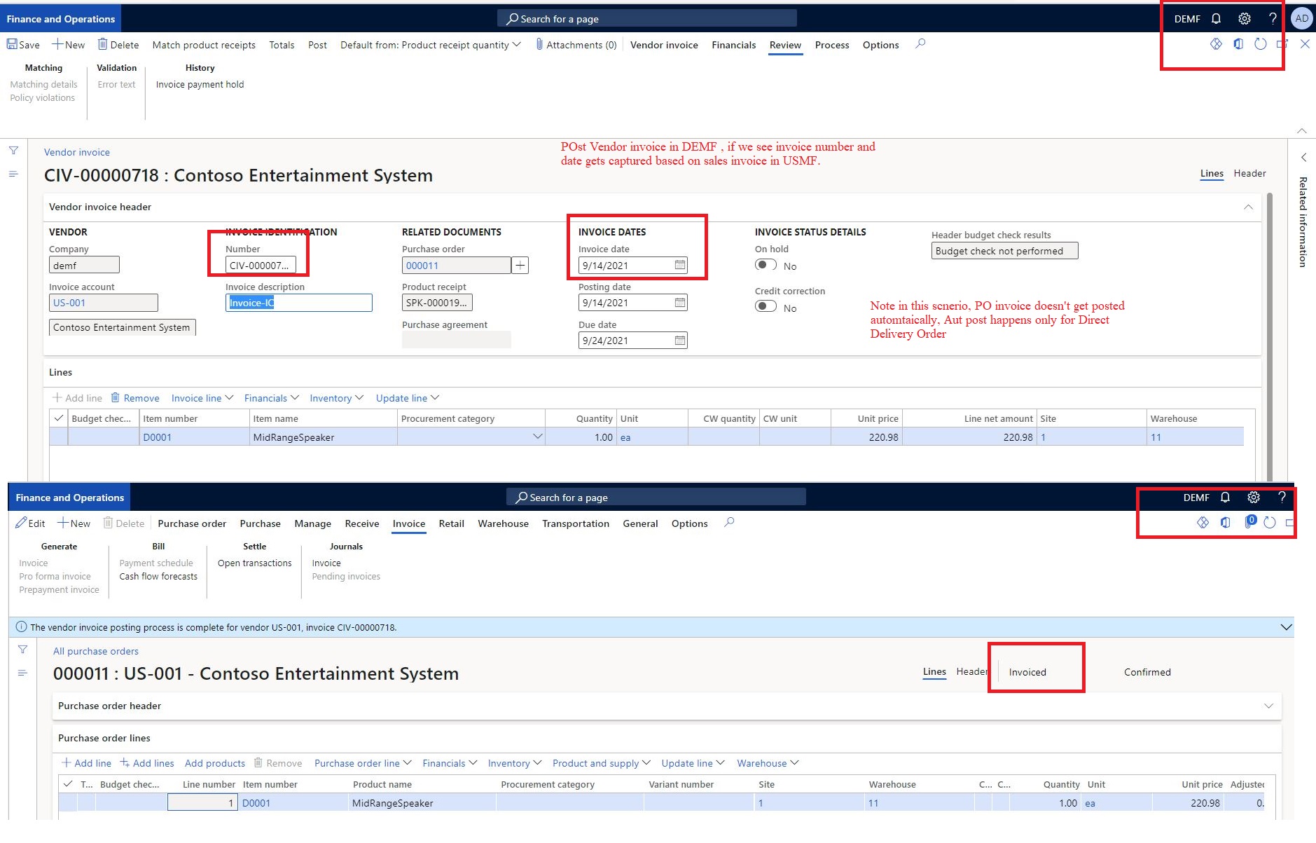 Intercompany Trade Order and Invoice creation in Microsoft Dynamics 365 ...