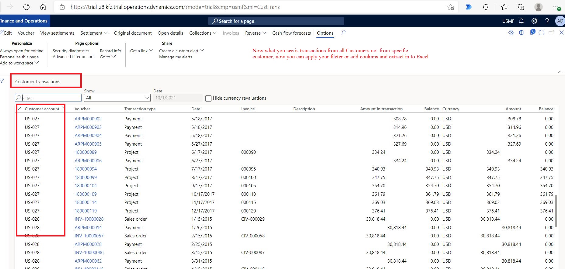 [Trick] How can you Extract Customer/Vendor Transactions [Open/Closed ...