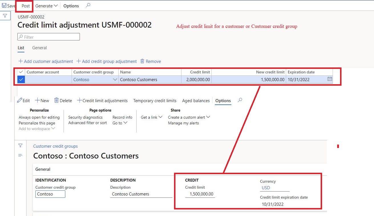 Basic Configuration Credit Management in Microsoft Dynamics 365 Finance ...
