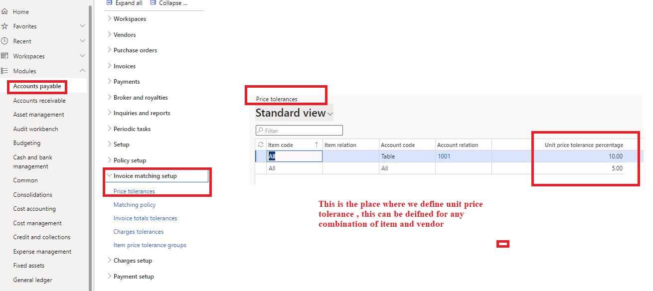 Invoice Matching [Two way and Three-way matching] in Microsoft Dynamics ...