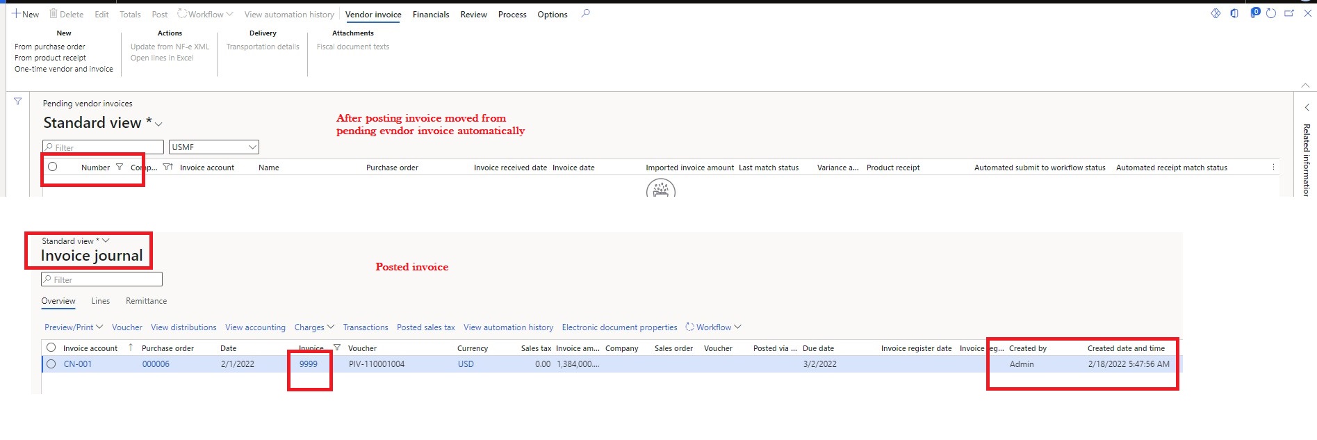 Auto Process Purchase Order Invoice End To End No Manual Intervention Using Vendor Invoice