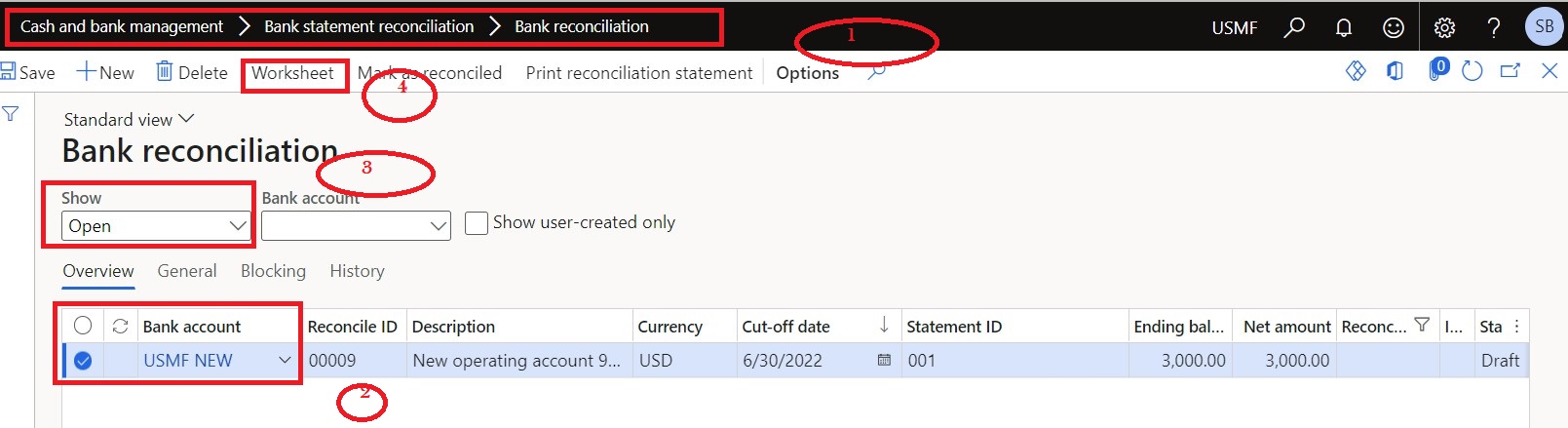 End to End advance bank reconciliation process in Microsoft Dynamics ...