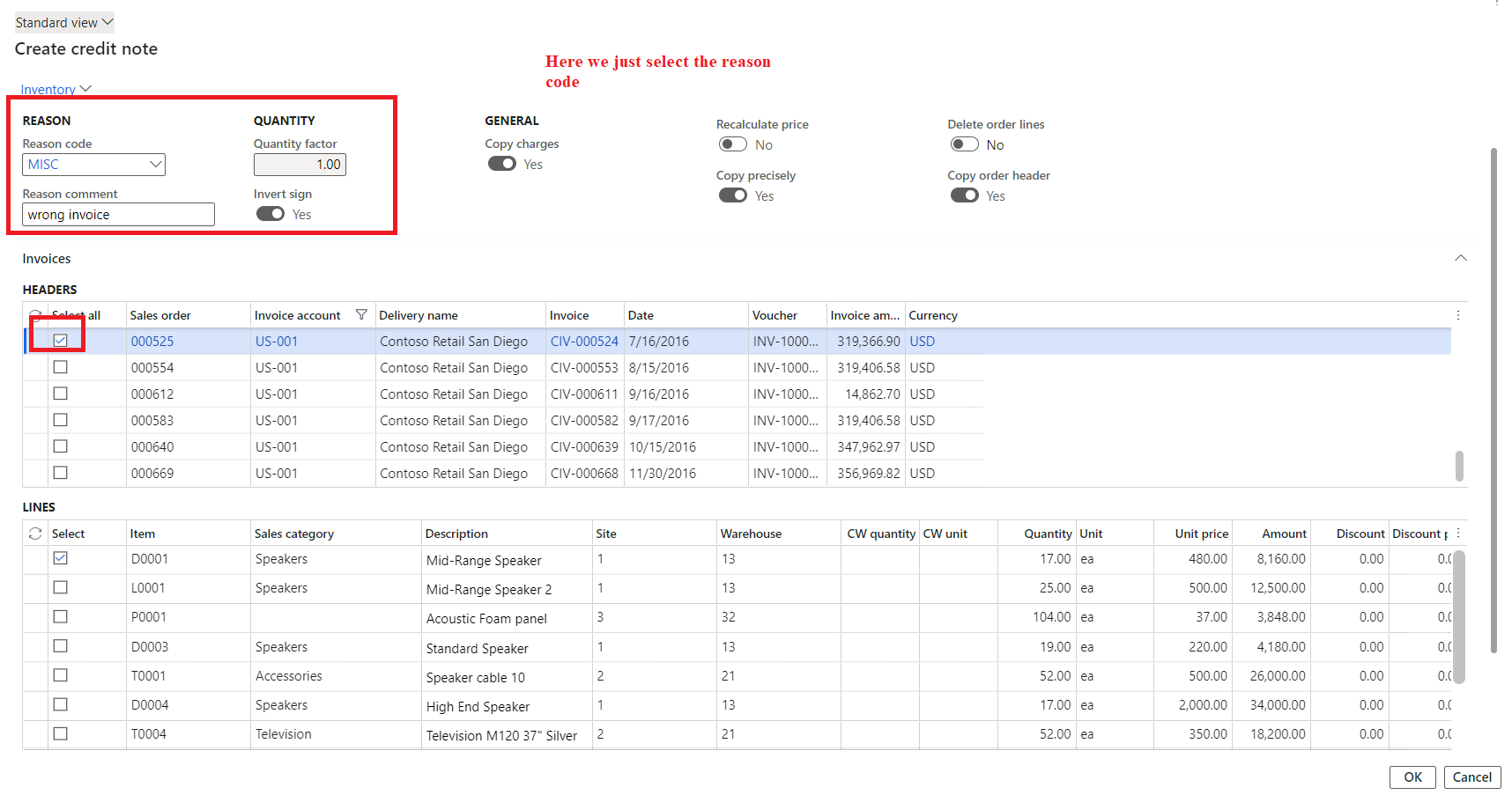 Link original invoice to credit note in Microsoft Dynamics 365 finance and operations – Explore ...