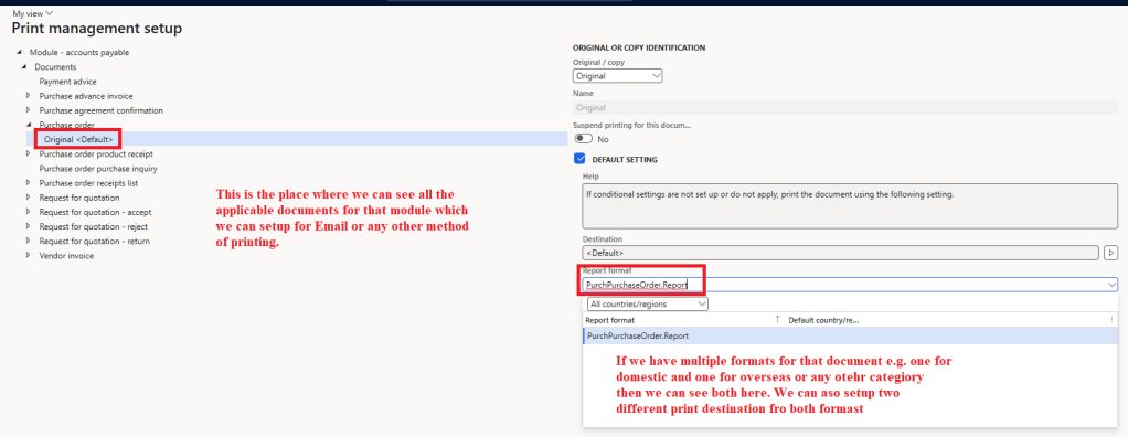 Email documents using print management in Microsoft dynamics 365 ...