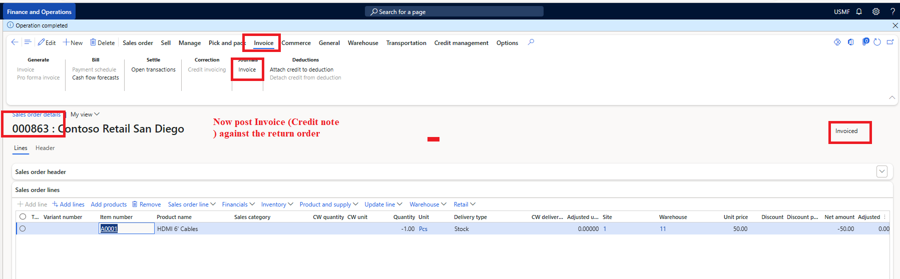 [Scrap] Disposition code for sales return order in Microsoft Dynamics ...